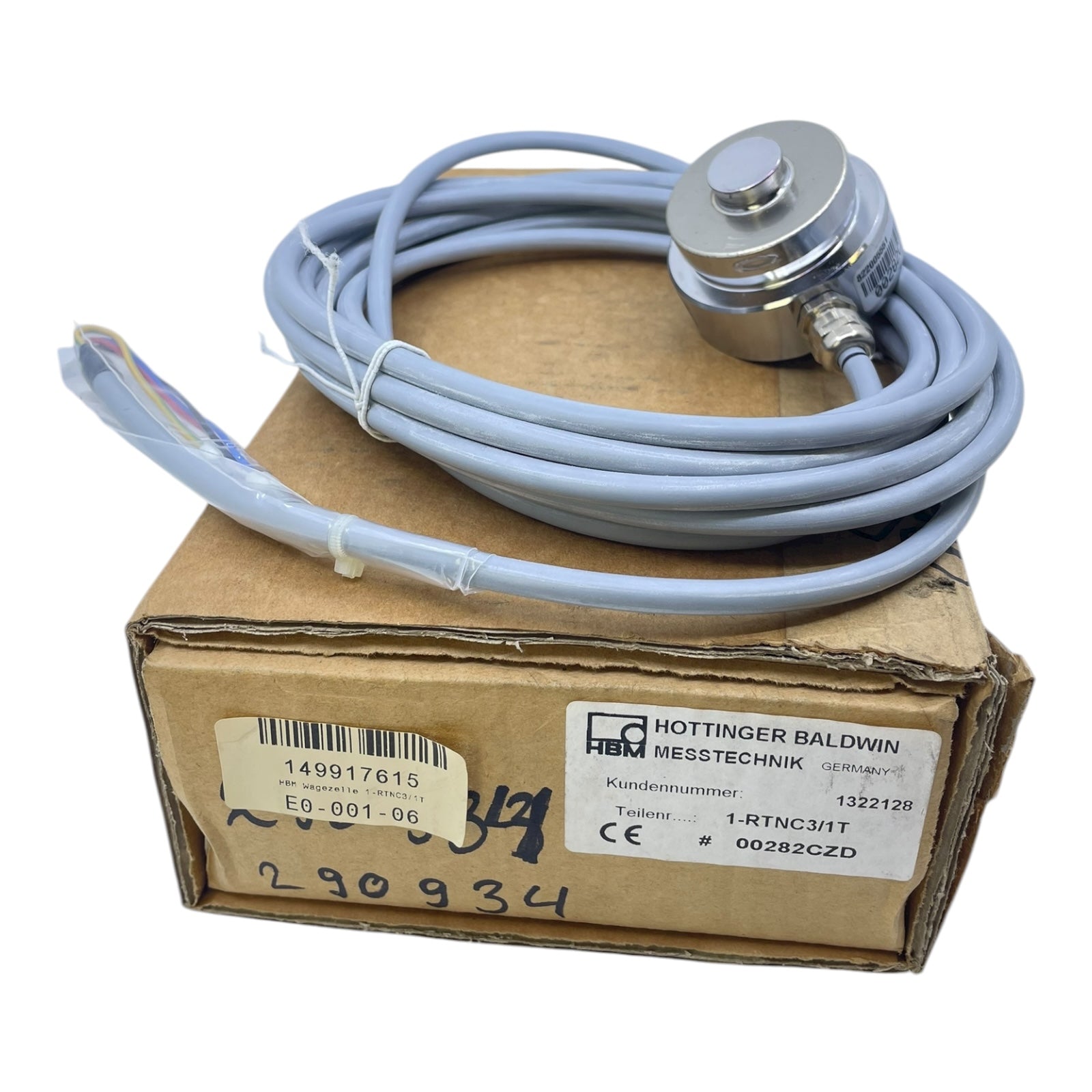 HBM Wägezelle RTNC3 1-RTNC3/1T Wägezelle von HBM für die Industrie gee