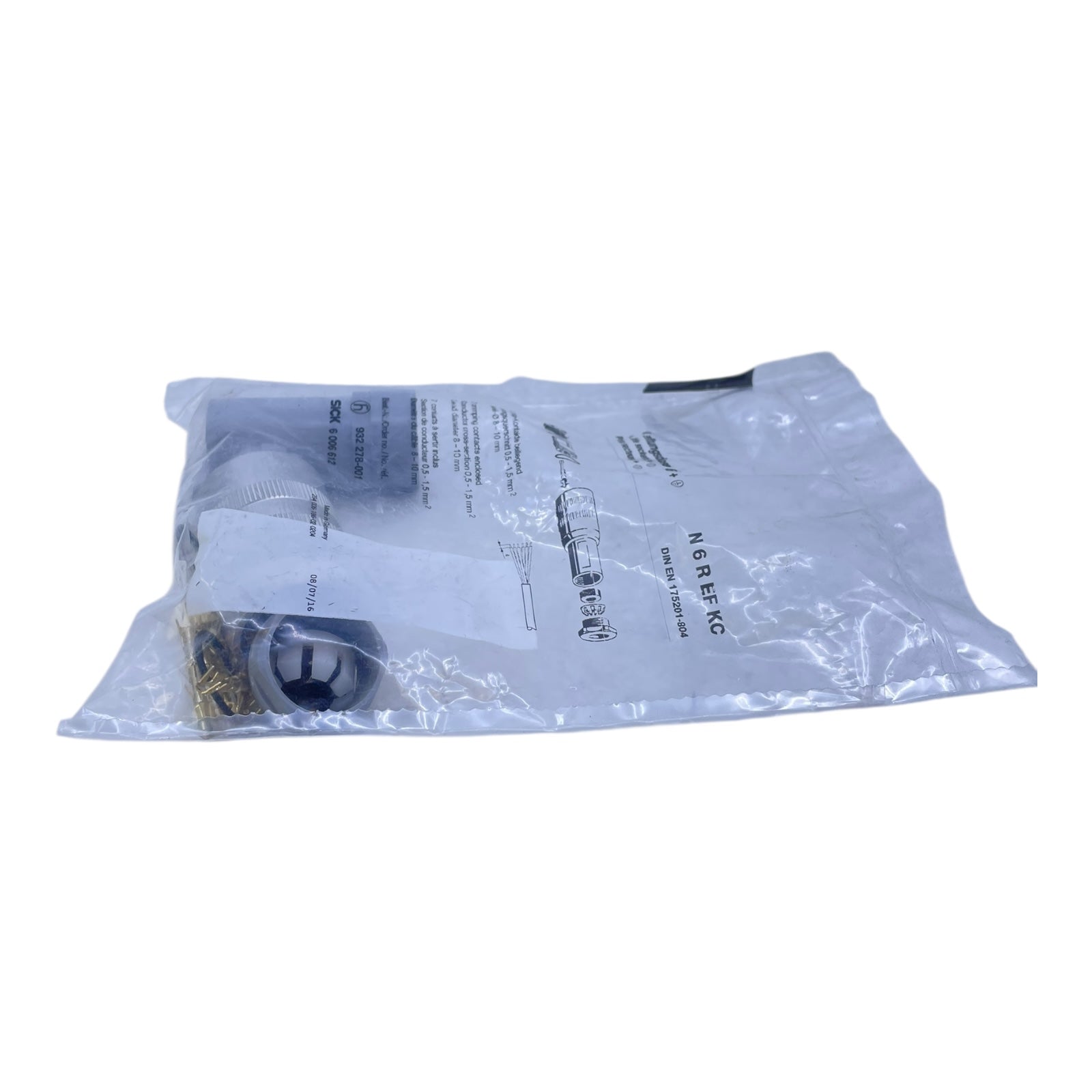 Sick Leitungsdose N 6 R EF KC Leitungsdose geeignet für die Industrie