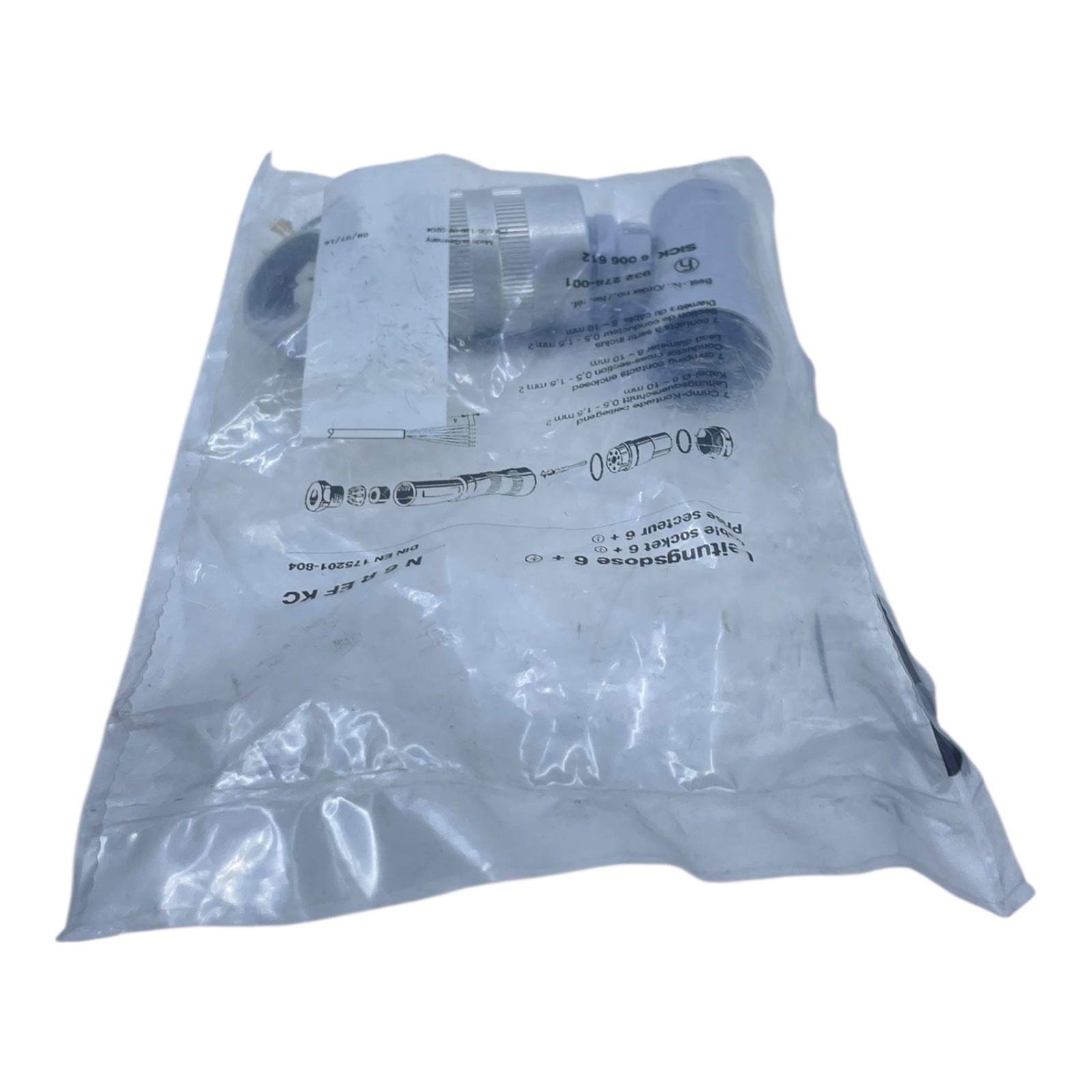 Sick Leitungsdose N 6 R EF KC Leitungsdose geeignet für die Industrie