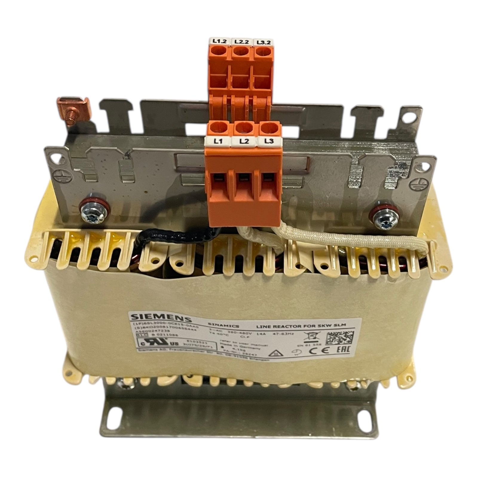Siemens SINAMICS Netzdrossel für 5kW Smart Line Module 6SL3000-0CE15-0
