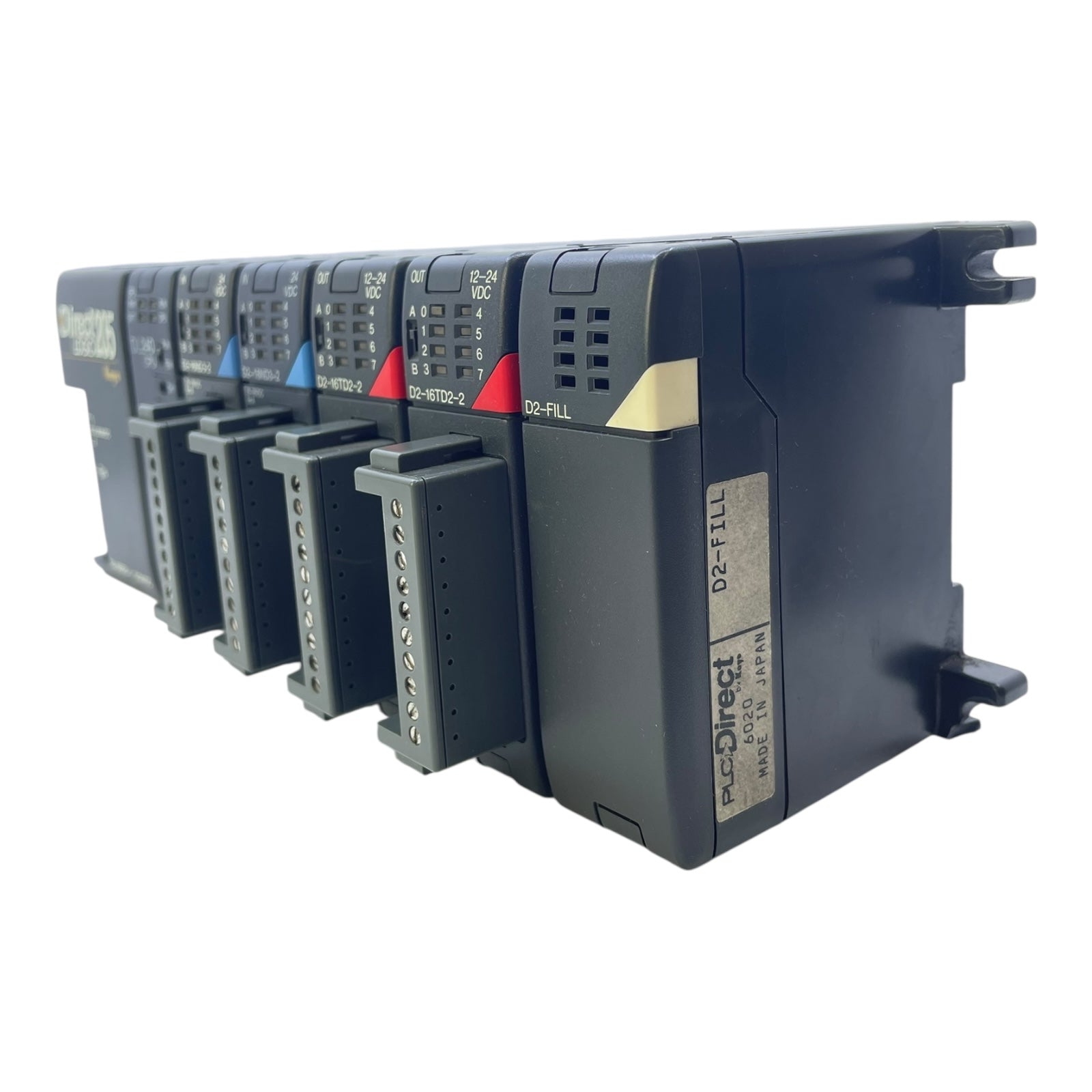 Koyo DirectLogic 205 SPS DL240 + D2-16ND3-2 + D2-16TD2-2 Module Indust