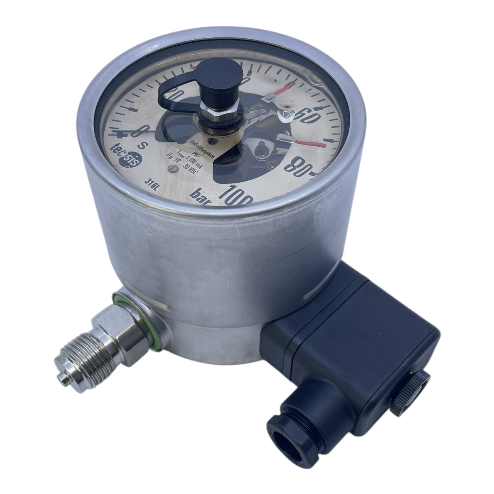 Tecsis Manometer 0-100bar 2363.081.013 Manometer von Tecsis Für die In