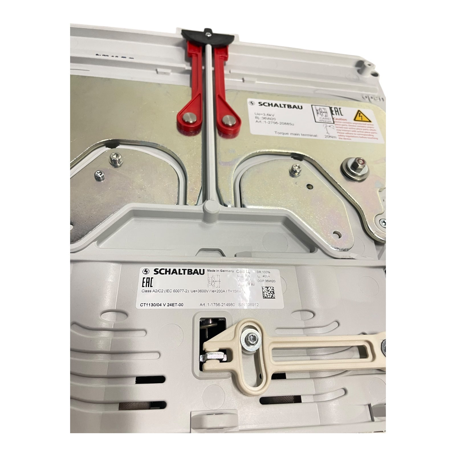 Schaltbau Hochspannungsschütz CT1130/04 V 24ET-00 Geeignet für die Ind