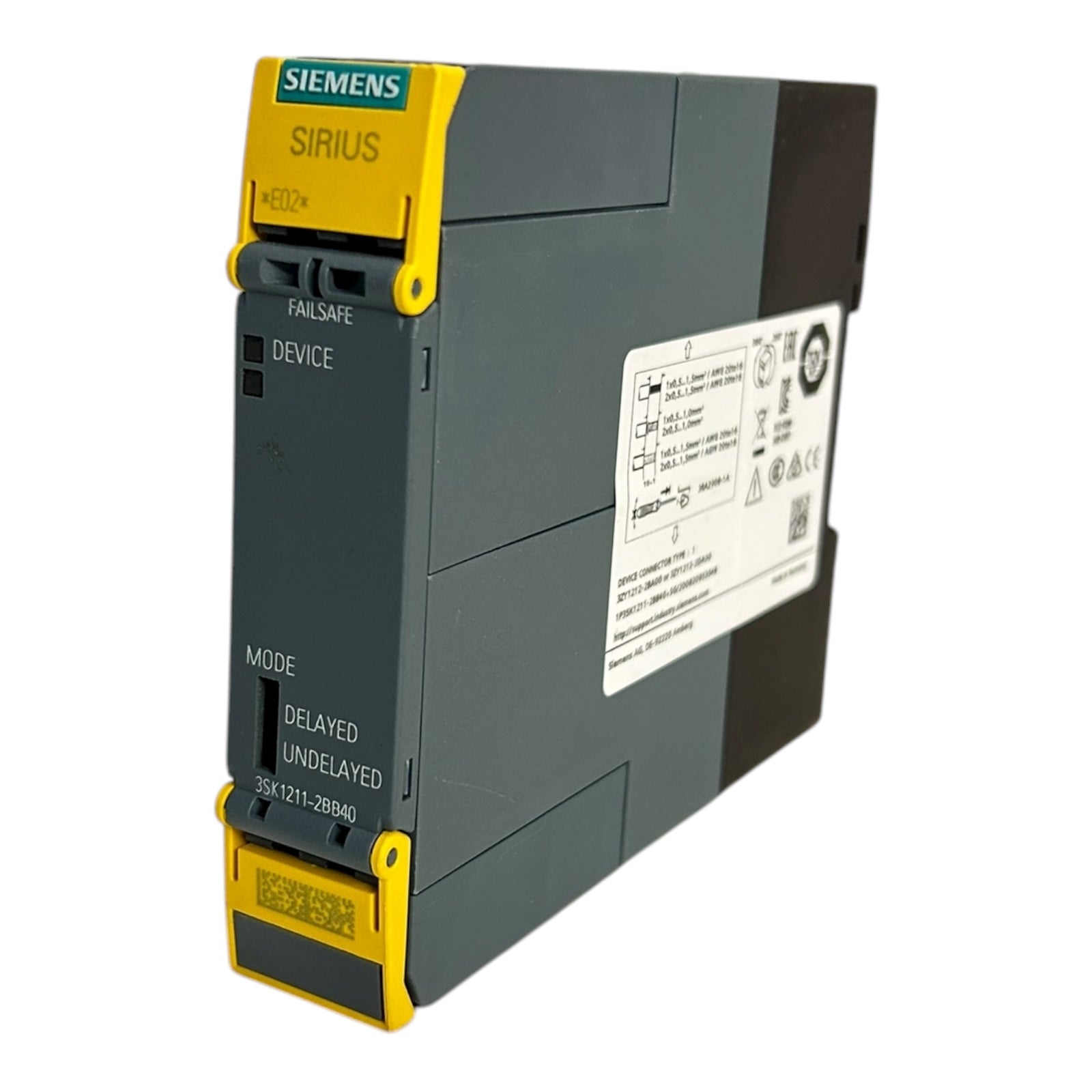 Siemens SIRIUS Sicherheitsschaltgerät 24VDC 3SK1211-2BB40 für die Indu