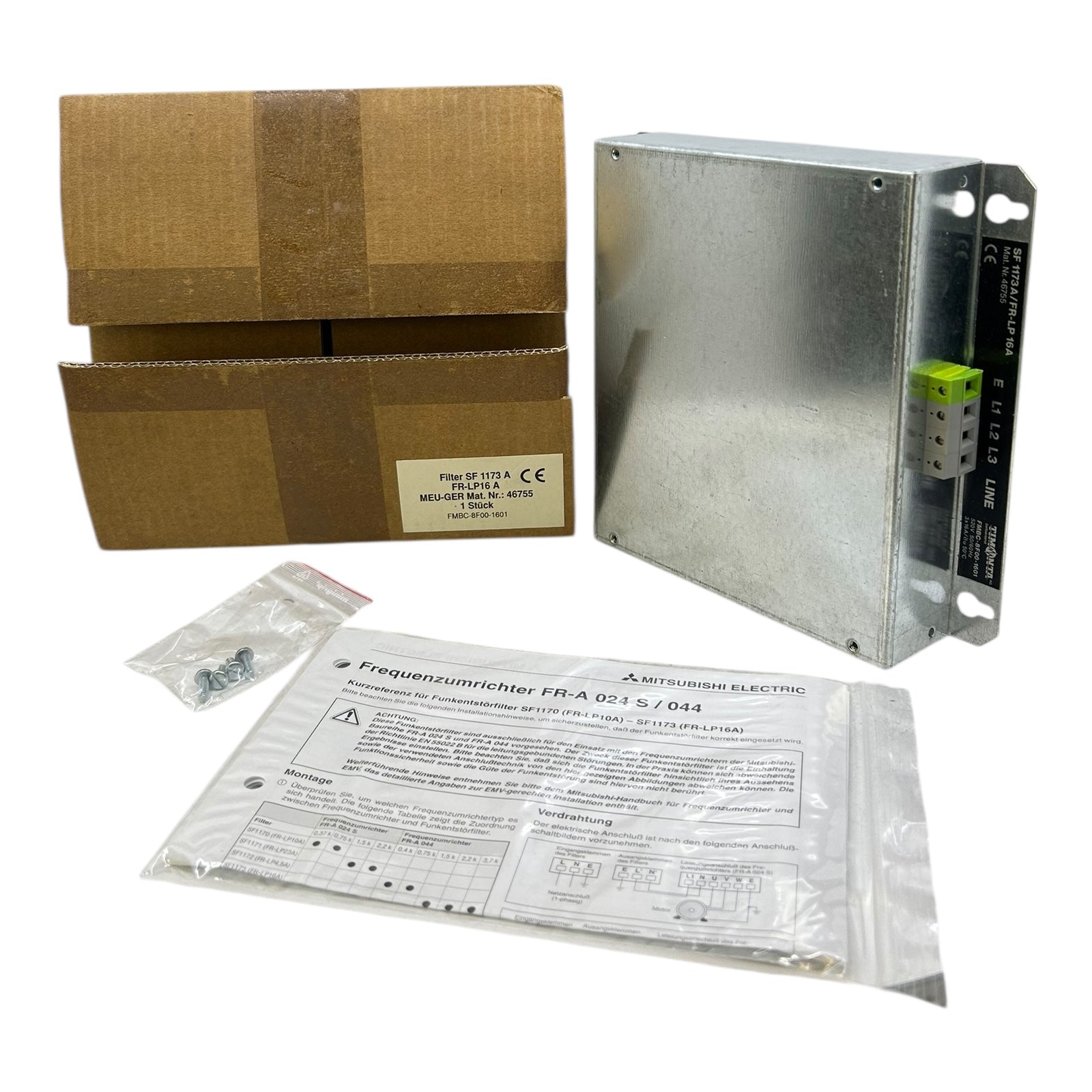 Timonta Netzfilter FMBC-8F00-1601 Netzfilter von Timonta für die Indus