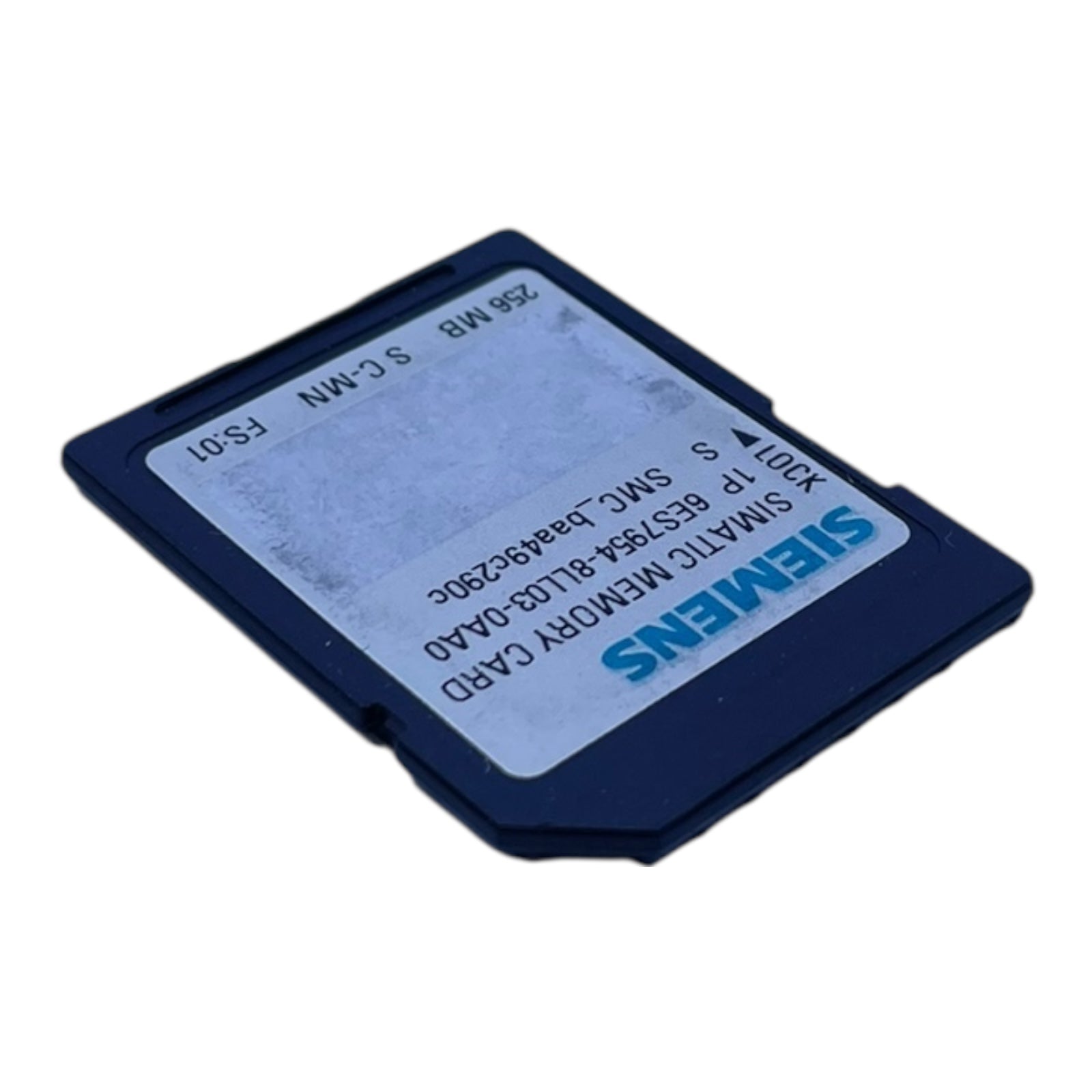 Siemens SIMATIC S7 Memory Card für S7 CPU 256MB 6ES7954-8LL03-0AA0 Ind