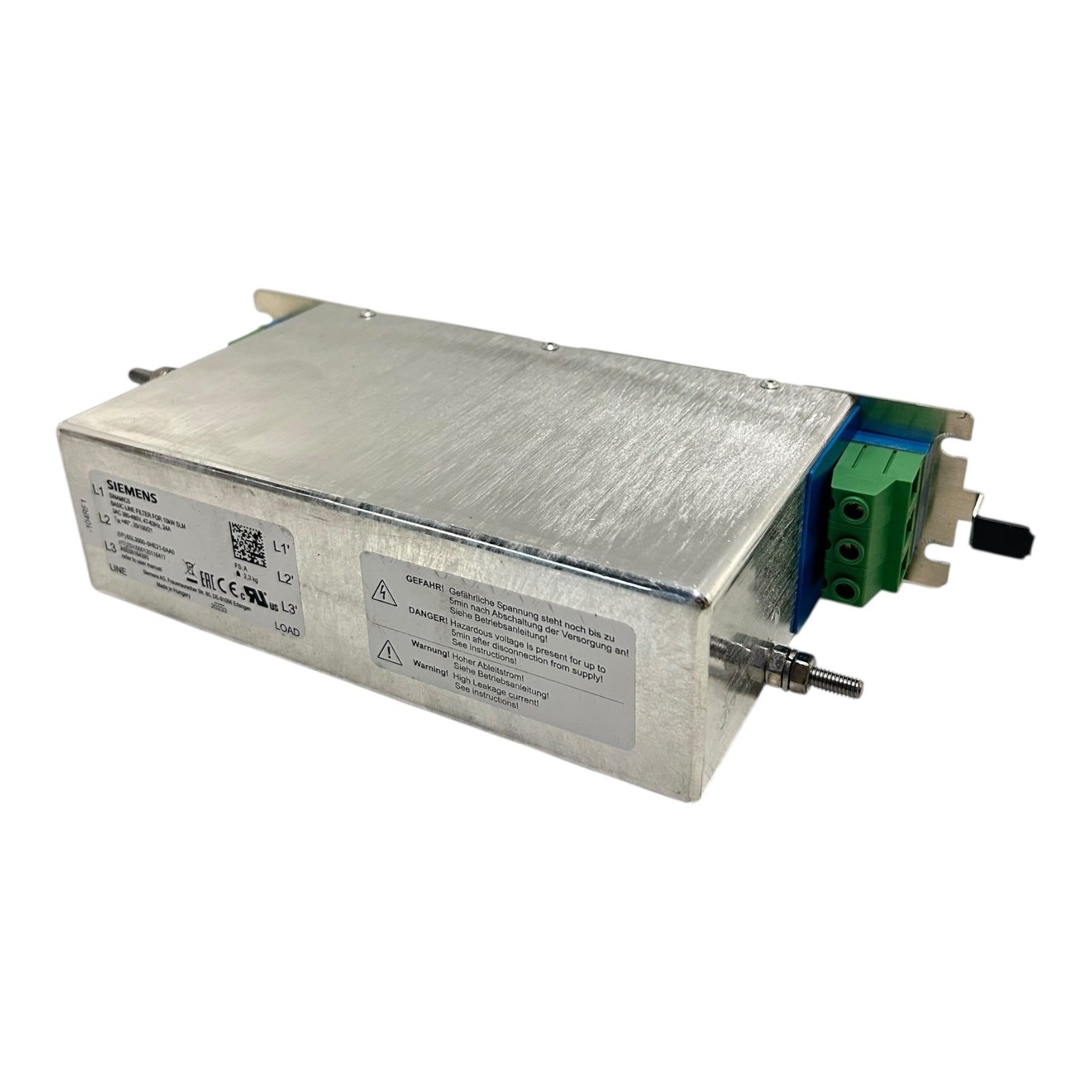 Siemens SINAMICS Netzfilter für 10kW Smart Line Module 6SL3000-0HE21-0